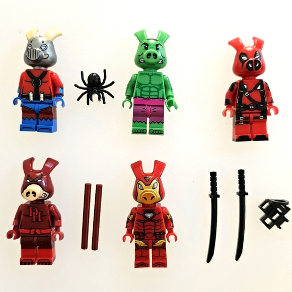Unbranded | Toys | Lot Of 5 Lego Compatible Marvel Super Heroes ...